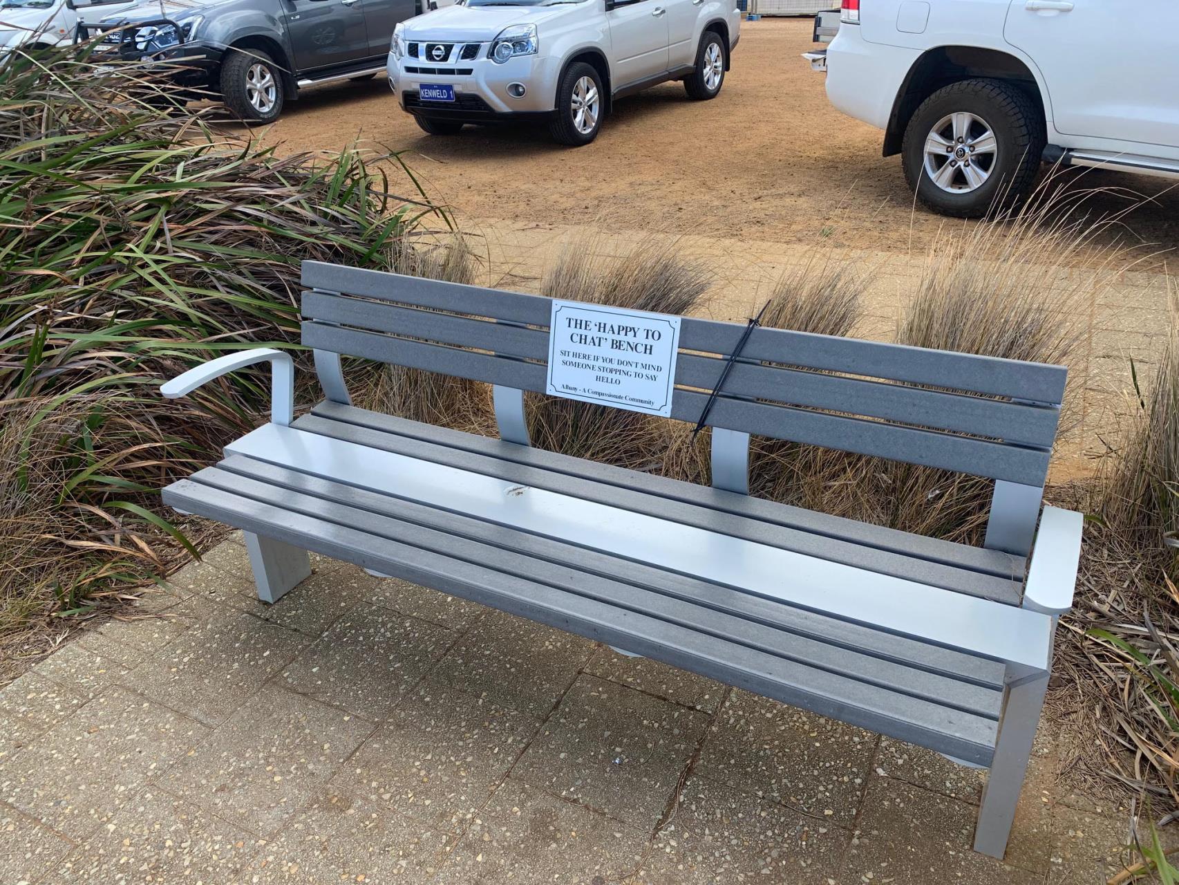 News Story - Seat project encourages friendly chats » City of Albany